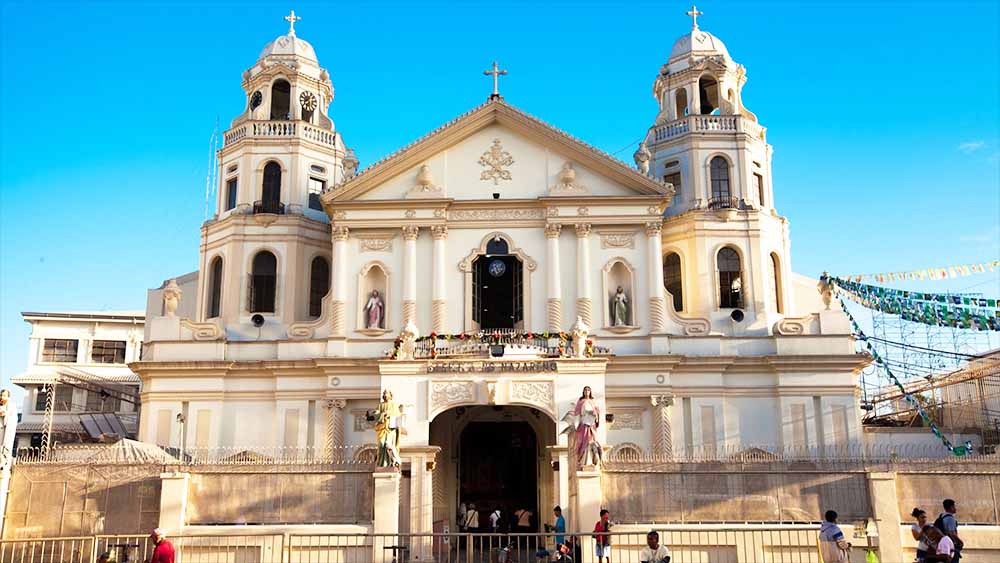 Quiapo Church Quiapo Church With The Black | Stock Photo
