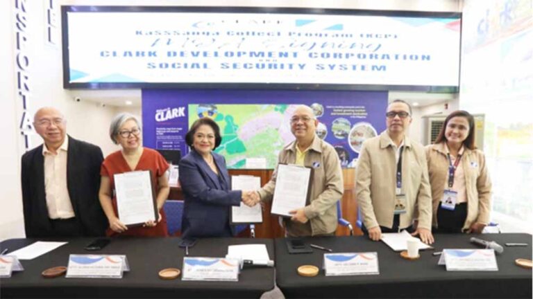 SSS signs MOA with CDC for the social security protection of JO and COS ...